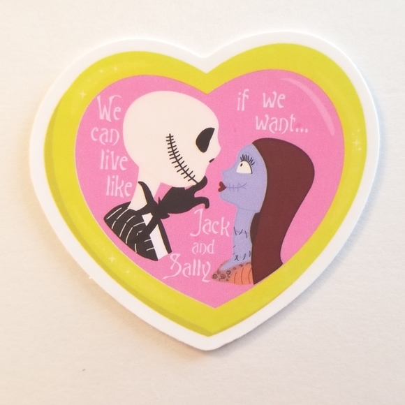 Design | 110 Jack Sally Sticker | Poshmark